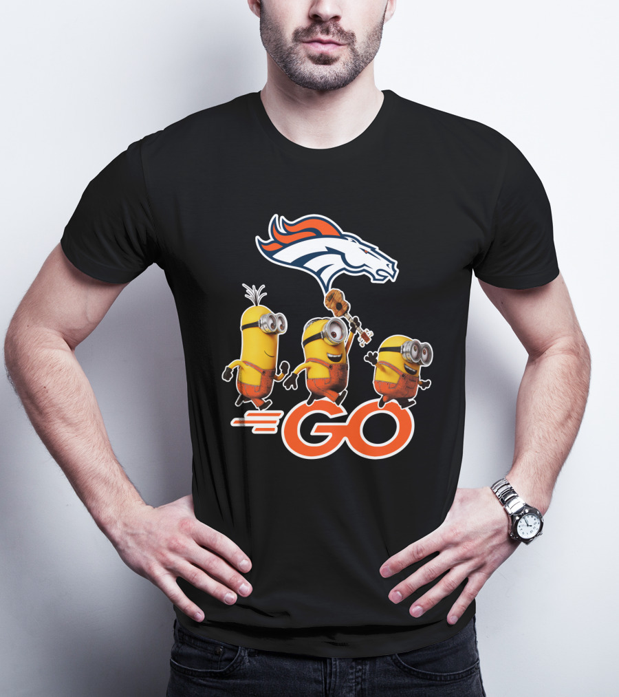 Broncos Minions Go T-Shirt