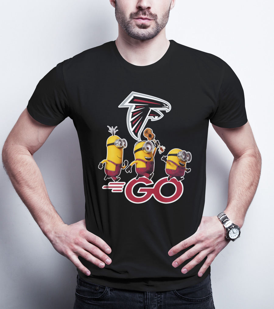 Falcons Logo Minions Go T-Shirt