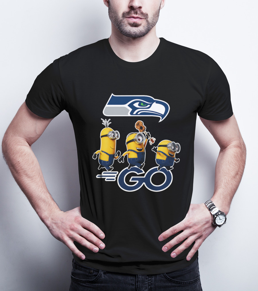 Seahawks Go Minions Bash T-Shirt