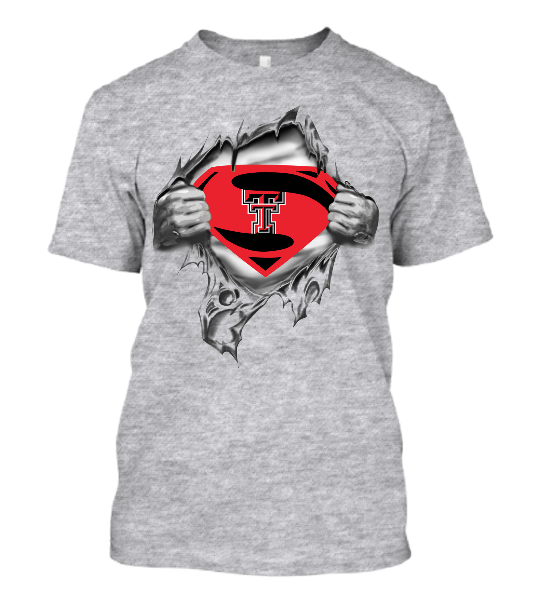 Texas Tech TTU Superman T-Shirt