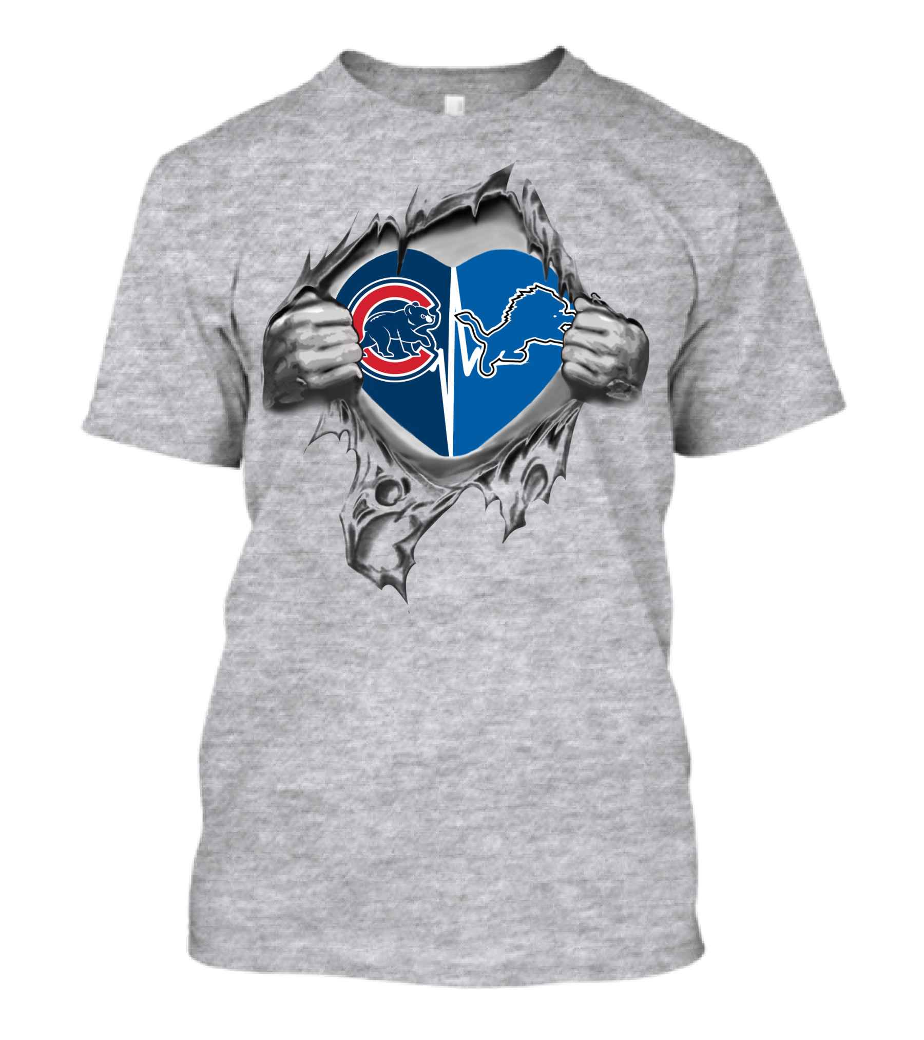 Cubs And Lions Heart T-Shirt