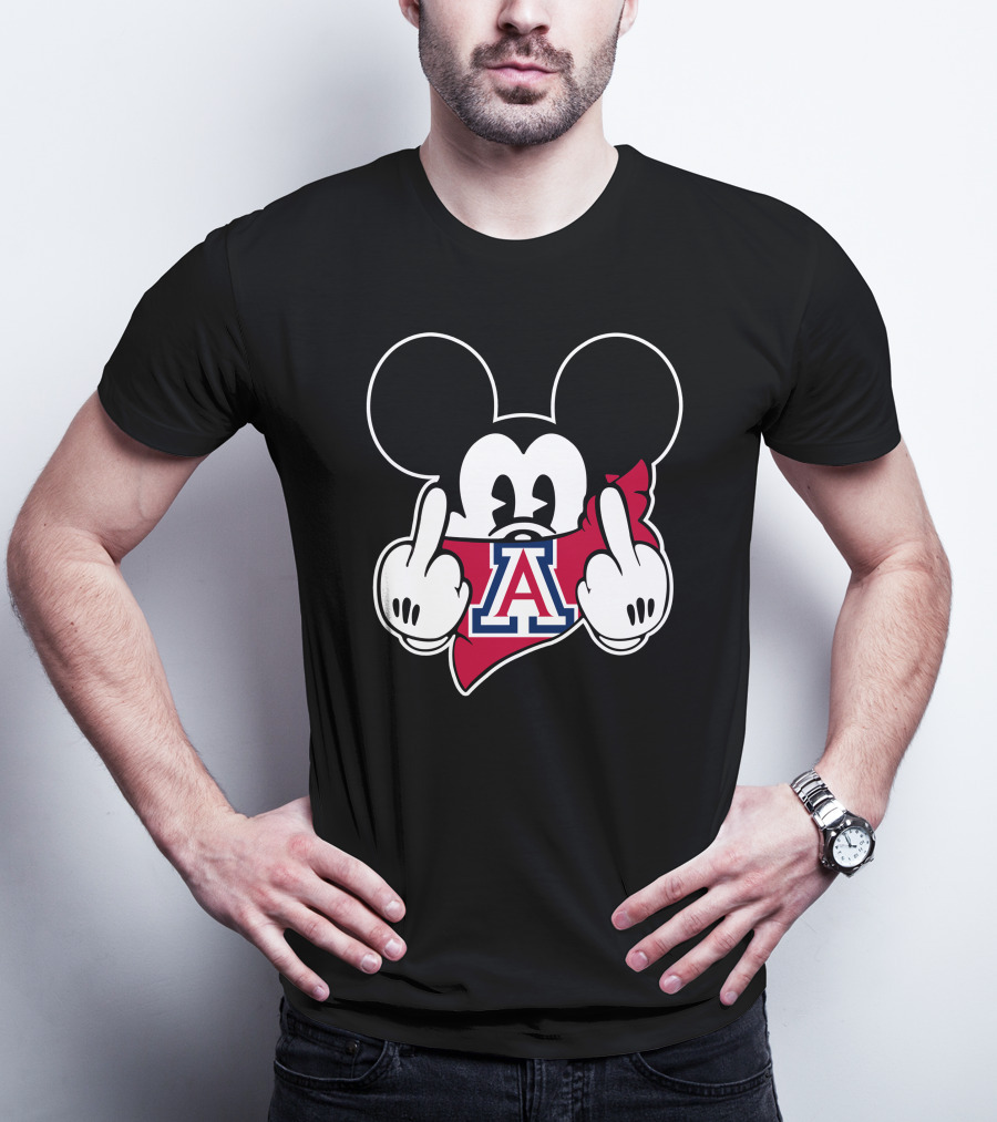 Arizona Wildcats Mickey Bandana T-Shirt