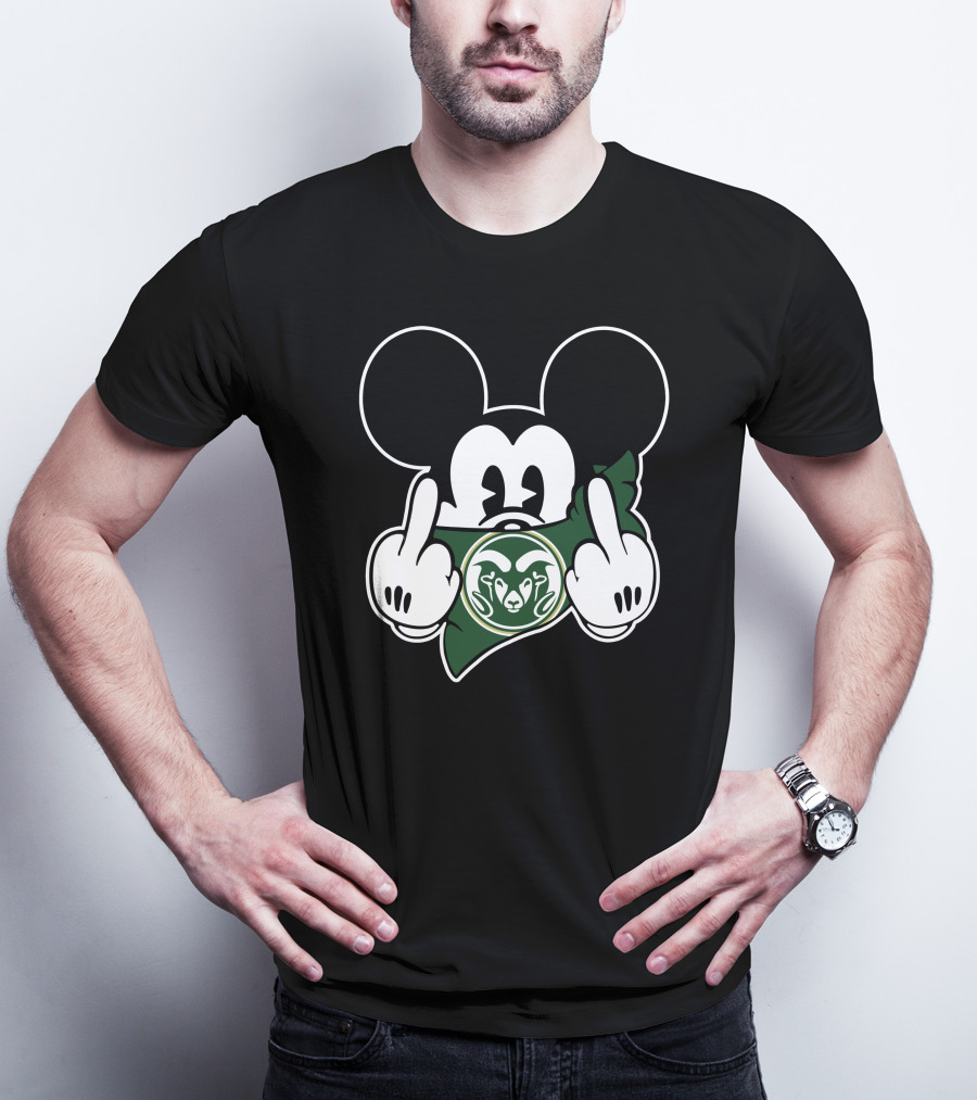 Colorado State Rams Mickey Gesture T-Shirt