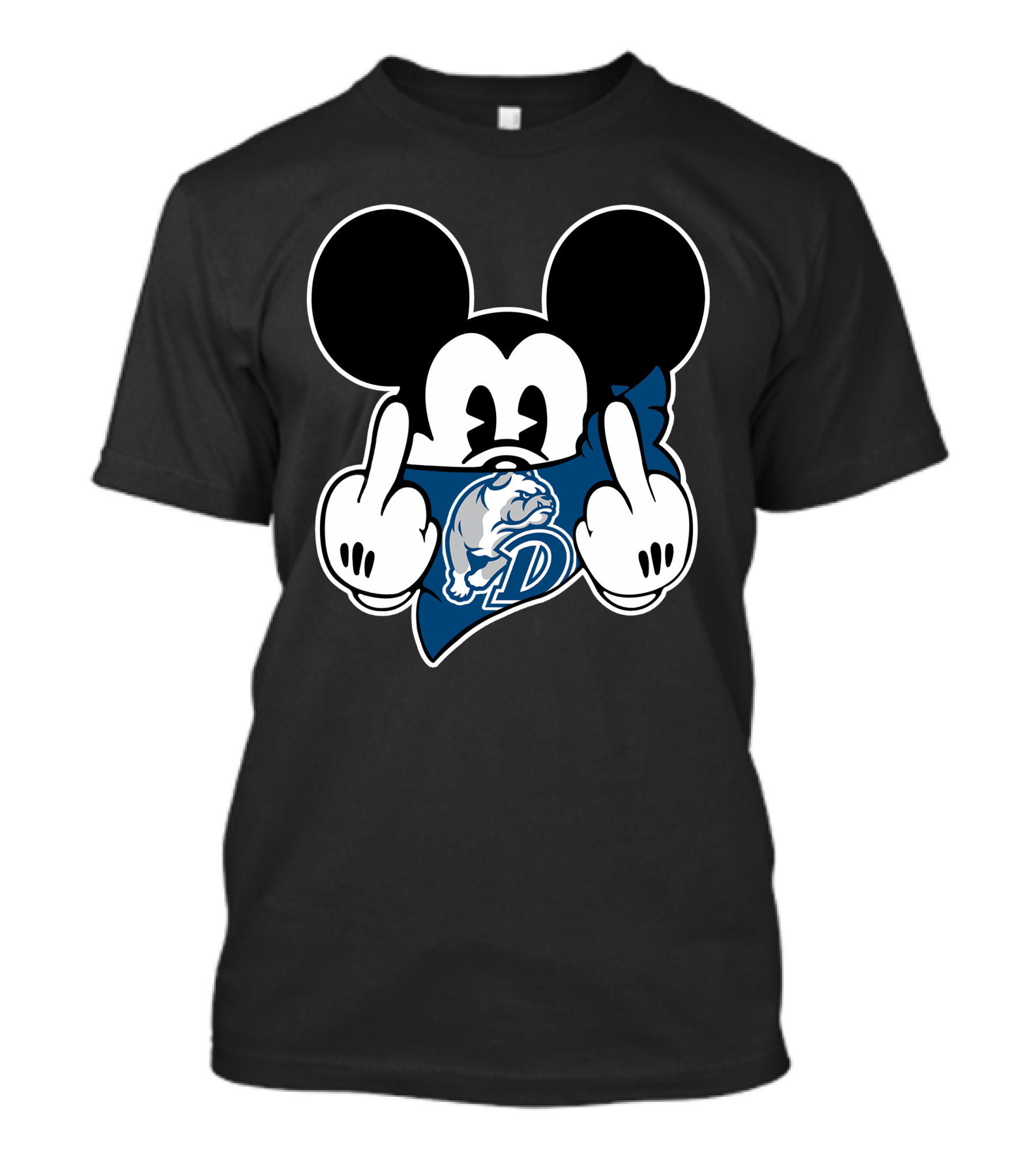 Drake Bulldogs Mickey Mouse Sports Spirit T-Shirt