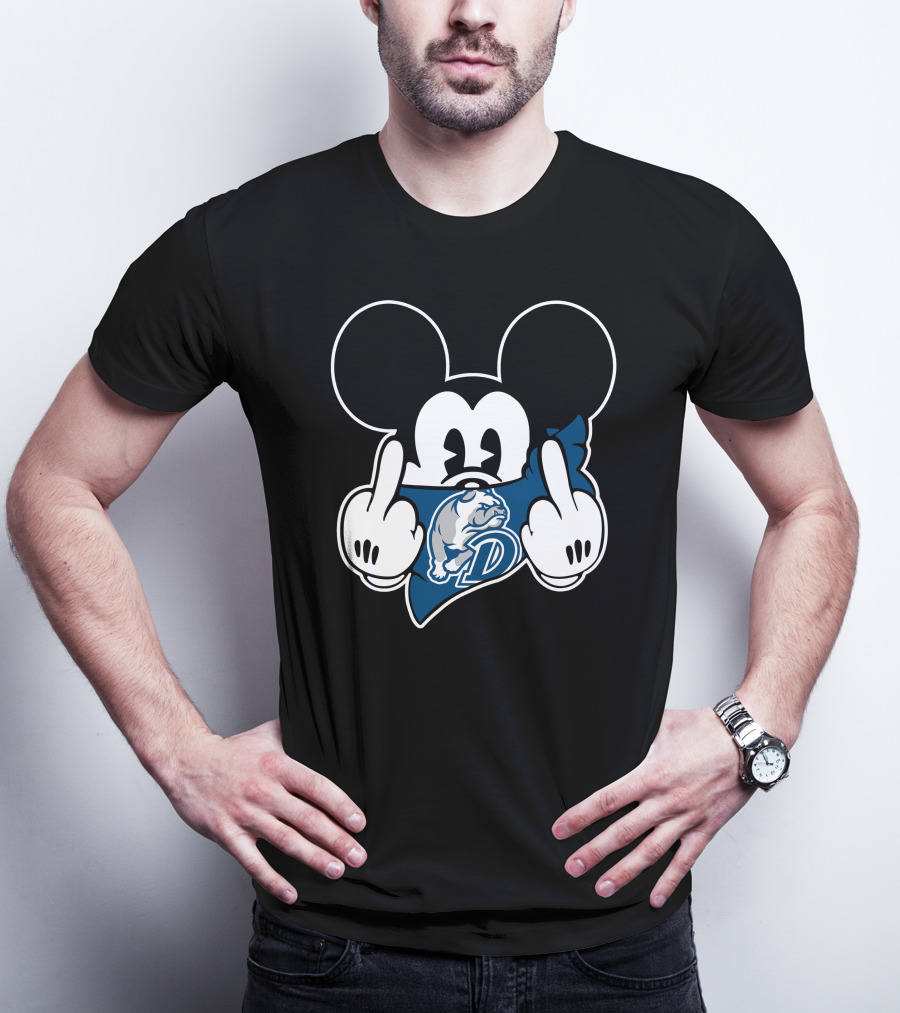 Drake Bulldogs Mickey Mouse Sports Spirit T-Shirt