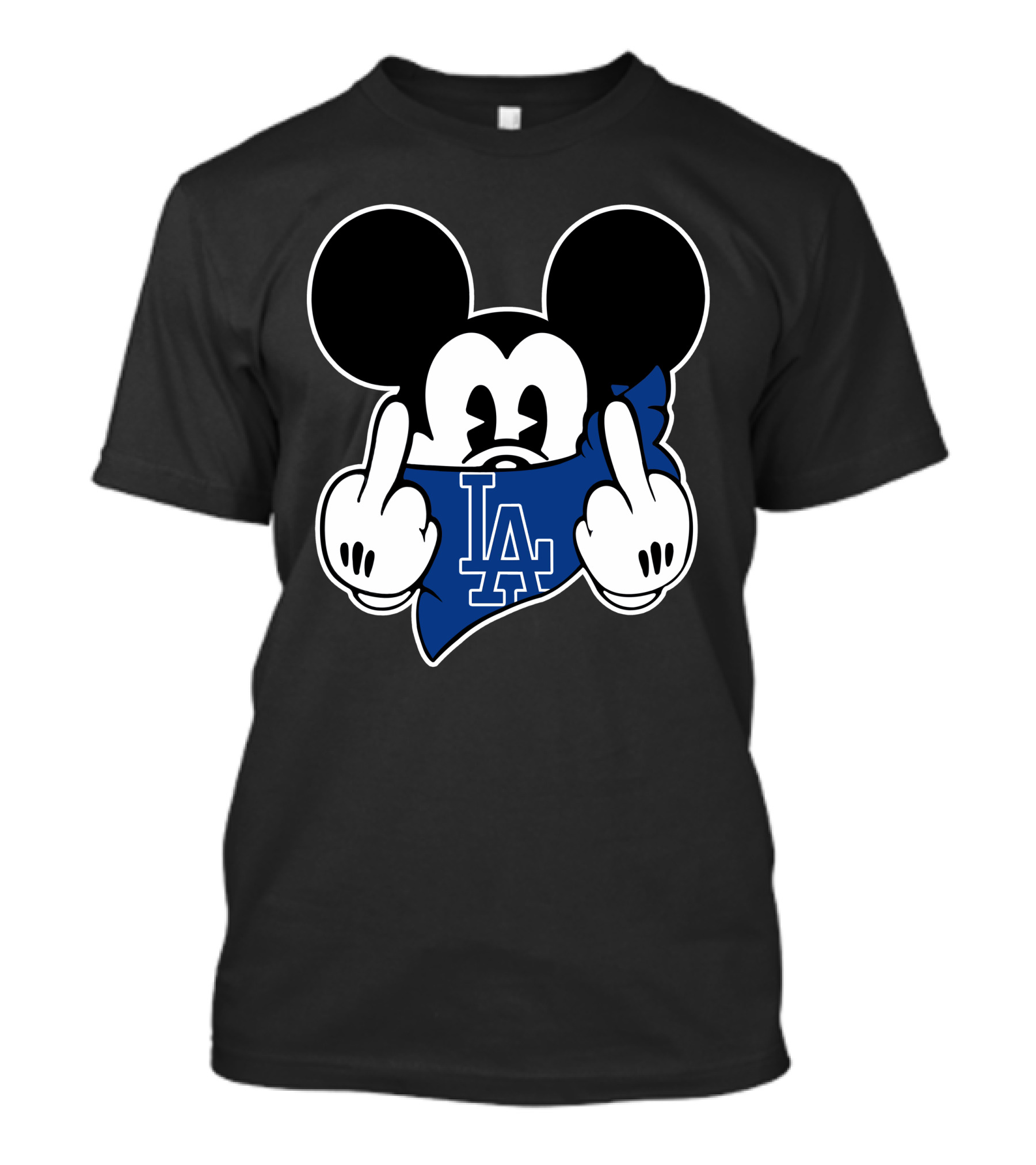 Dodgers Mickey LA Bandana Gesture T-Shirt