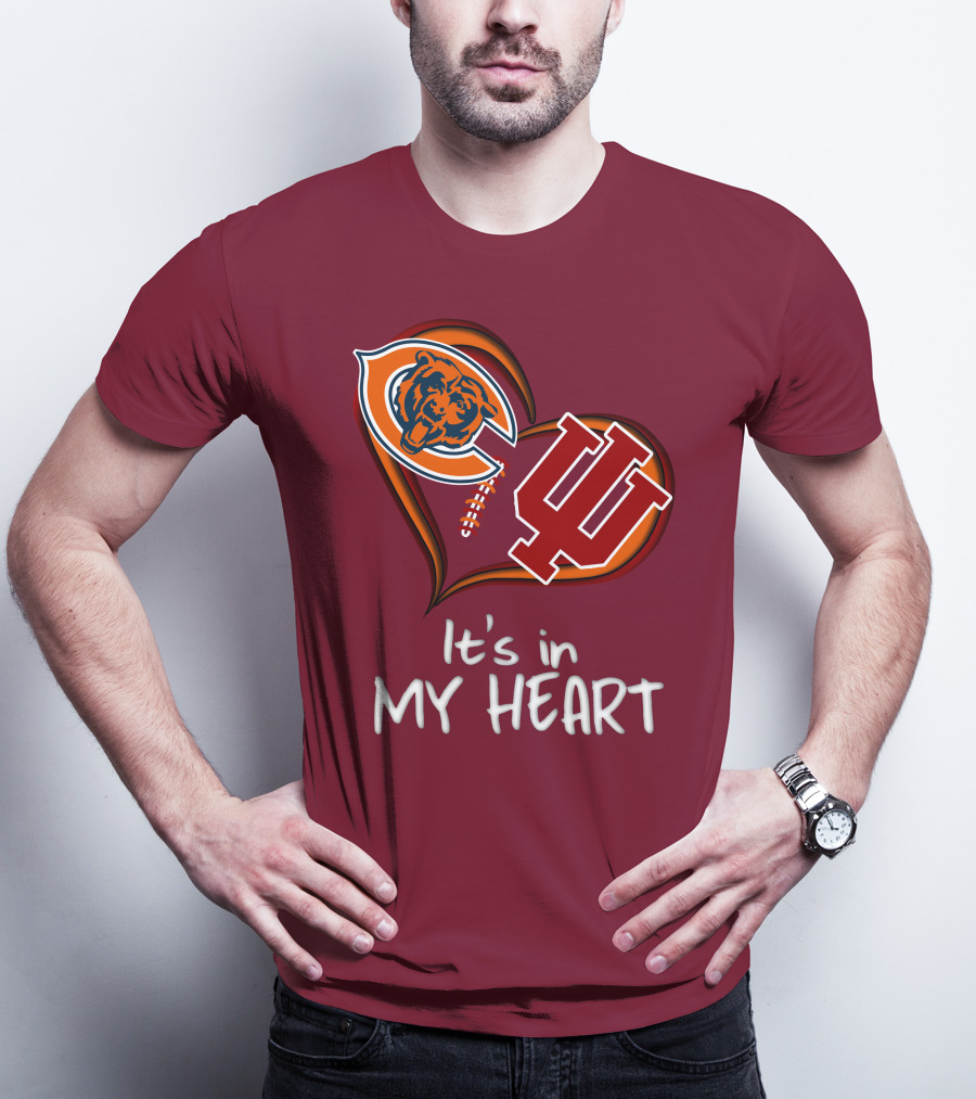 Bears Hoosiers It's In My Heart T-Shirt