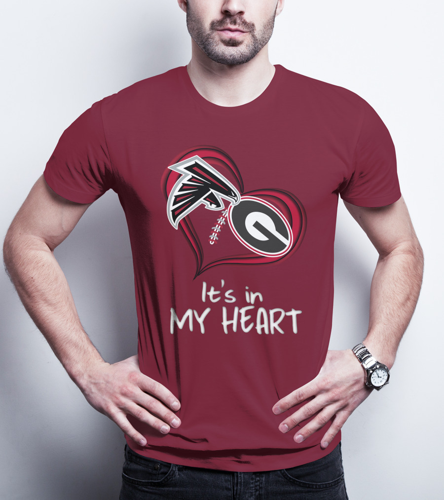 Falcons Bulldogs It's In My Heart T-Shirt