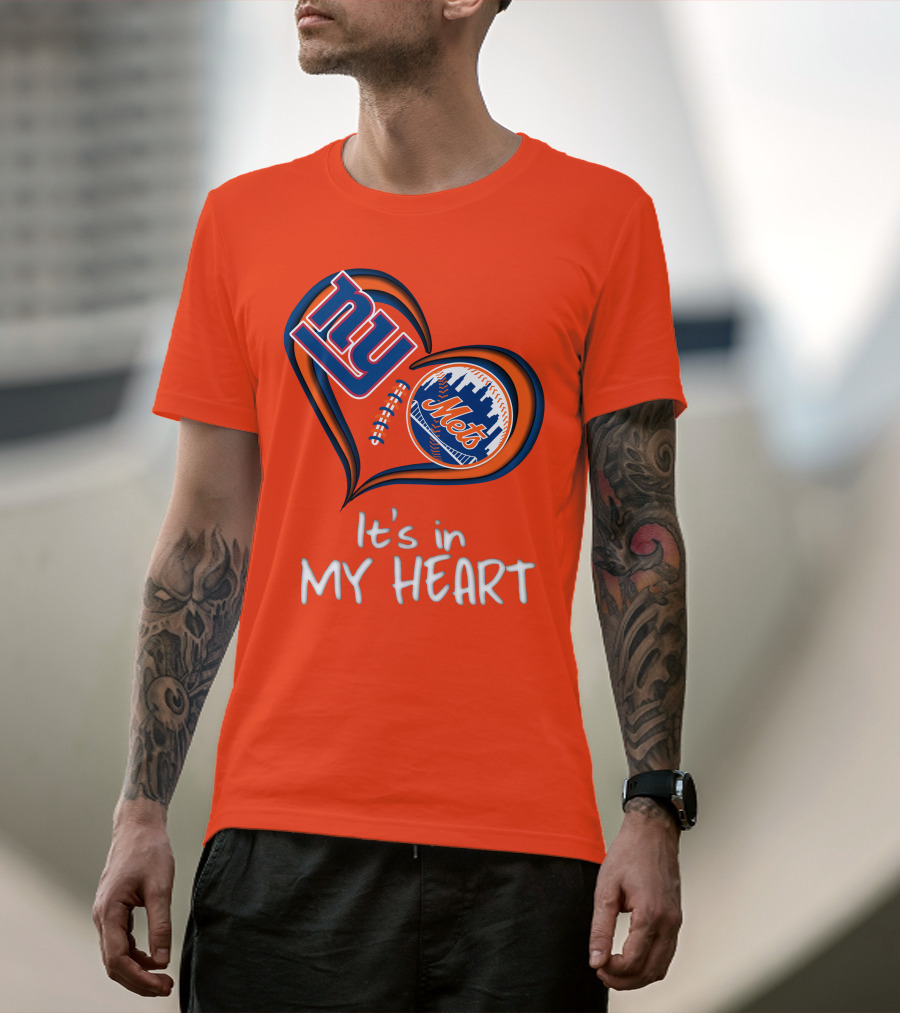 NY Mets In My Heart T-Shirt