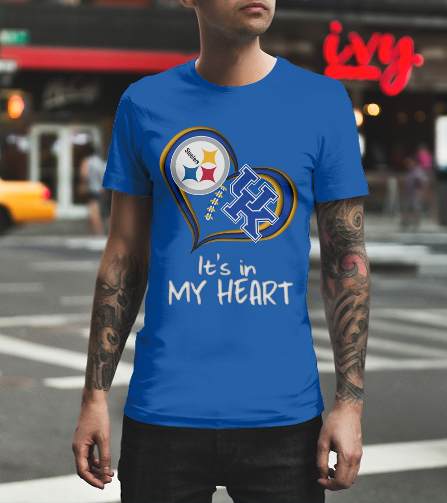 Steelers It's In My Heart Kentucky T-Shirt
