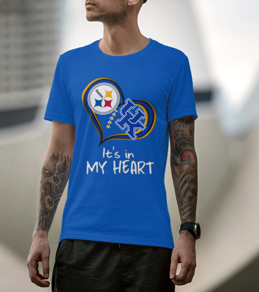 Steelers It's In My Heart Kentucky T-Shirt