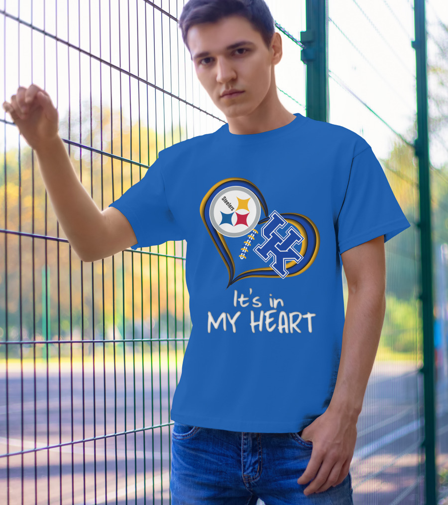 Steelers It's In My Heart Kentucky T-Shirt
