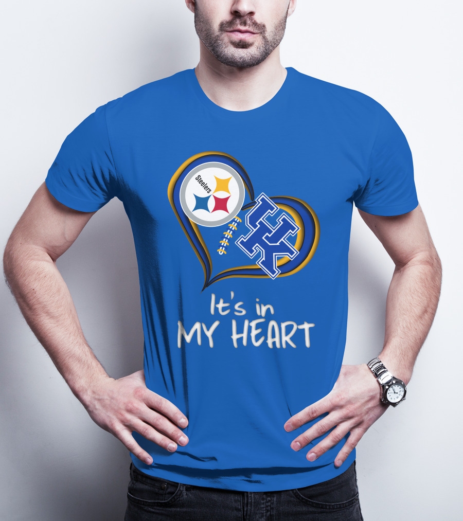 Steelers It's In My Heart Kentucky T-Shirt