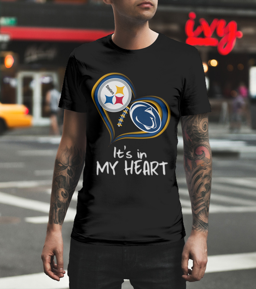 Steelers Penn State It's In My Heart T-Shirt