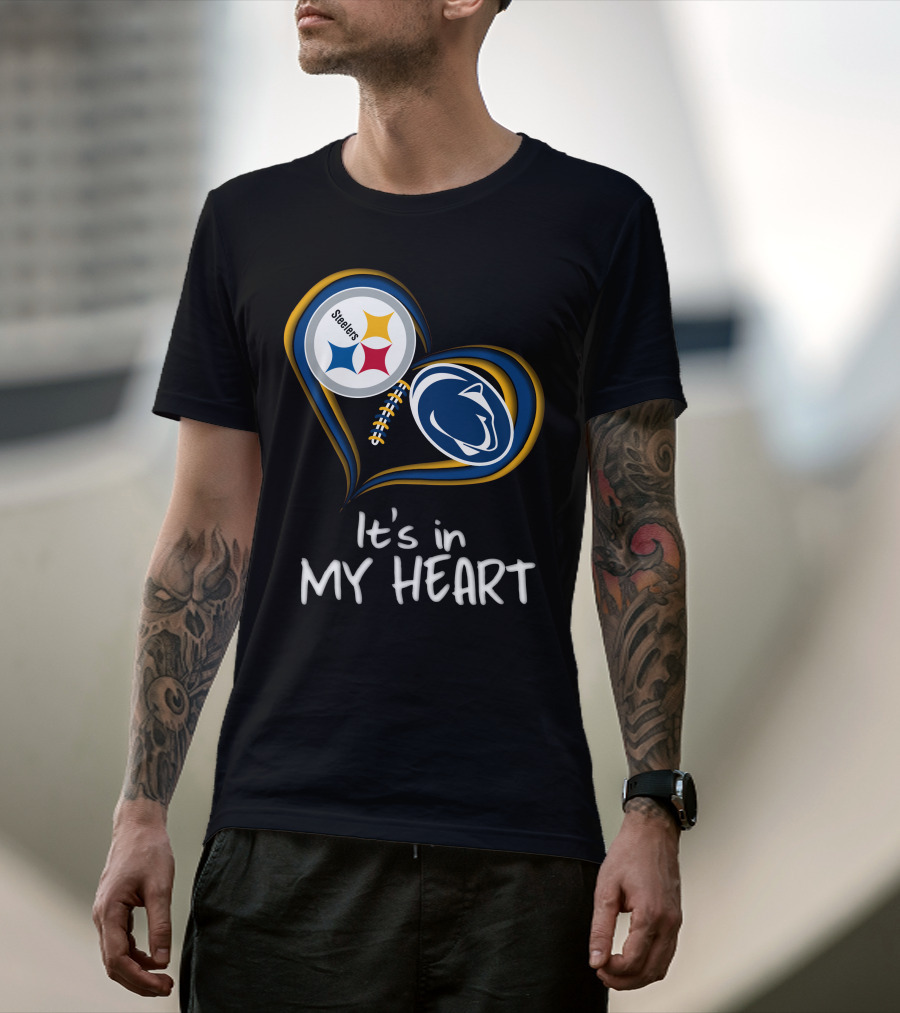 Steelers Penn State It's In My Heart T-Shirt