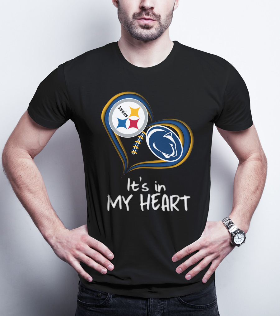 Steelers Penn State It's In My Heart T-Shirt
