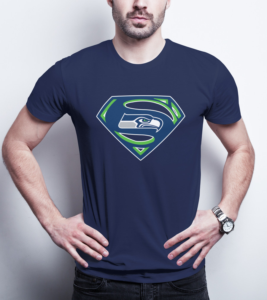Seattle Seahawks Super Symbol Combination T-Shirt