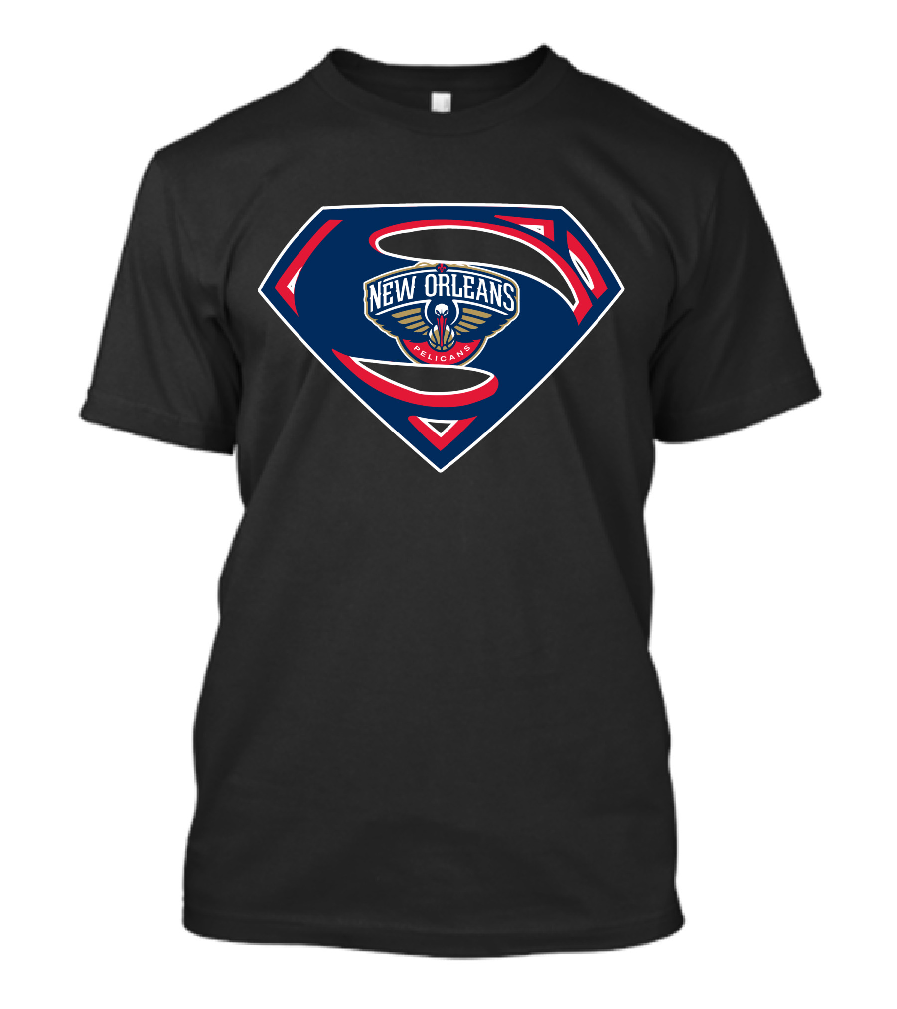 New Orleans Pelicans Superman T-Shirt
