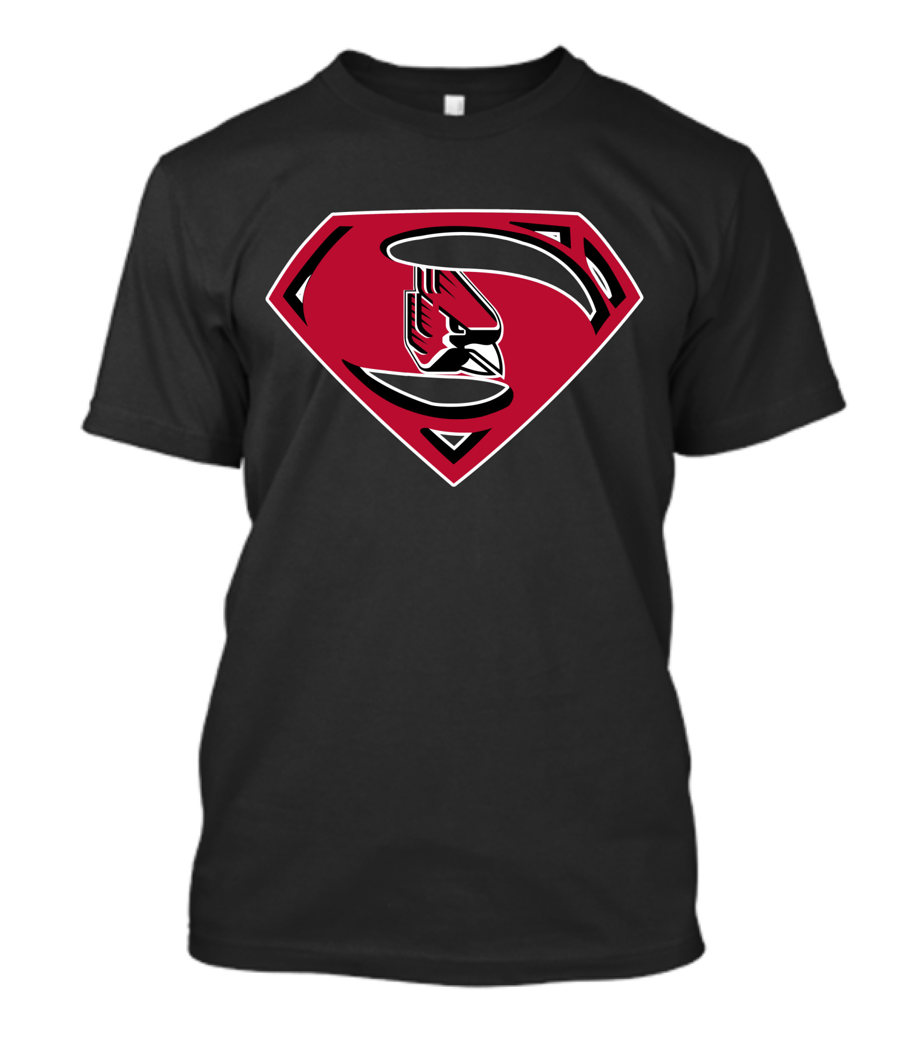 Superman Ball State Cardinals T-Shirt
