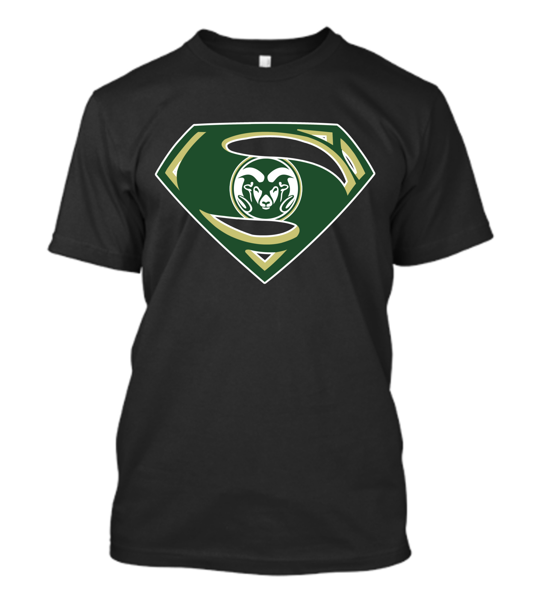 Colorado State Rams Superman T-Shirt