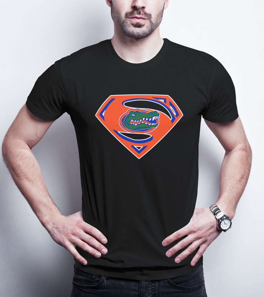 Superman Gators Symbol With Alligator T-Shirt