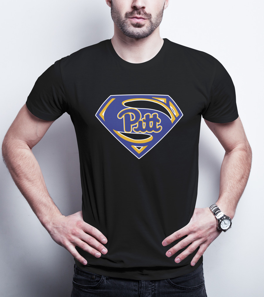 Pitt Superman Shield T-Shirt