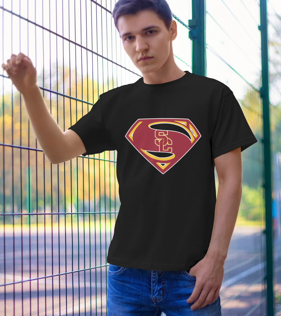 Superman SC Trojans T-Shirt