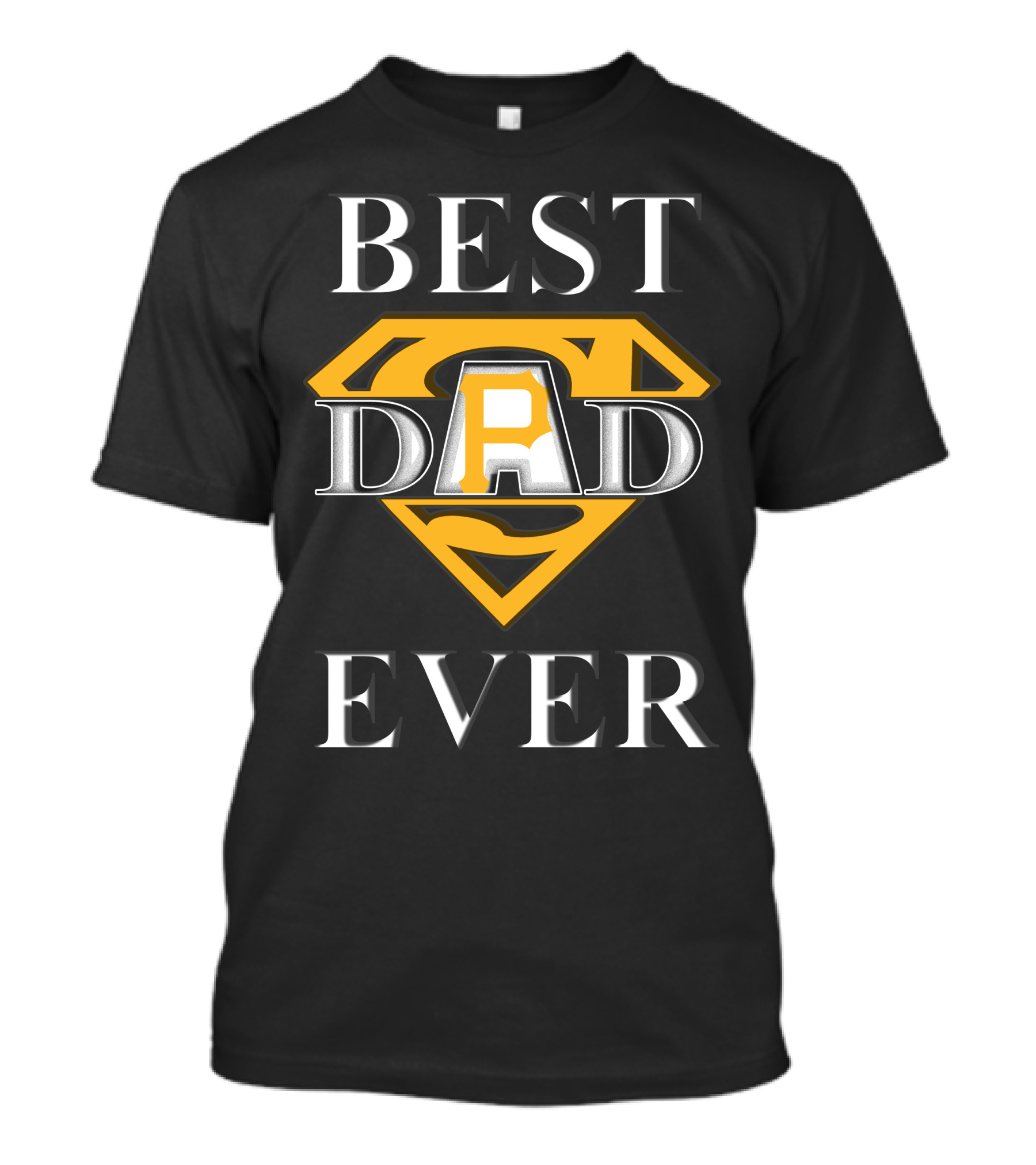 Best Dad Ever Pirates Superman T-Shirt