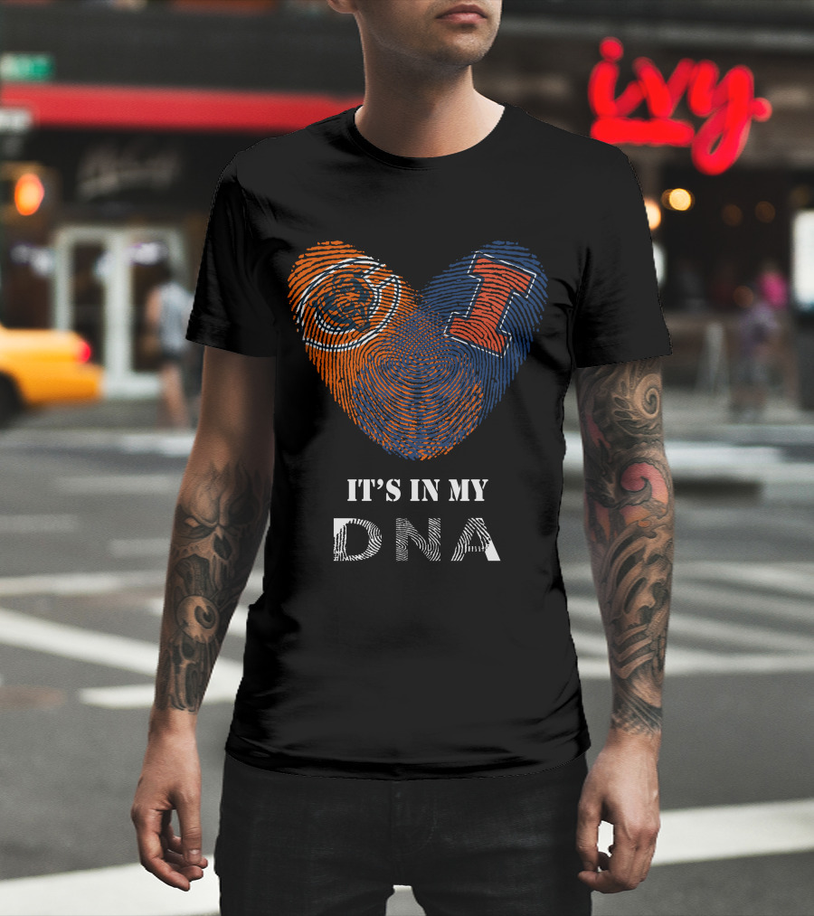 Bears Illinois It's In My DNA T-Shirt