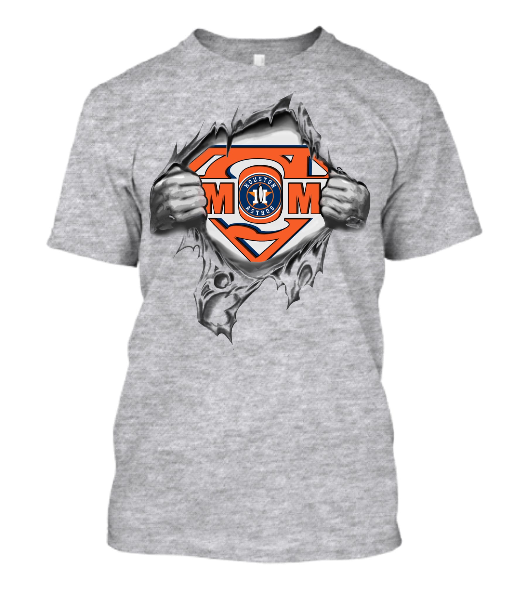 Houston Astros Super Mom Emblem T-Shirt