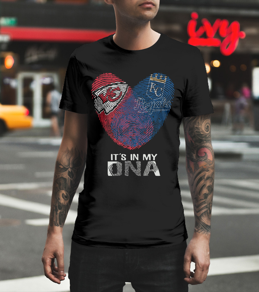 Chiefs Royals KC It's In My DNA T-Shirt