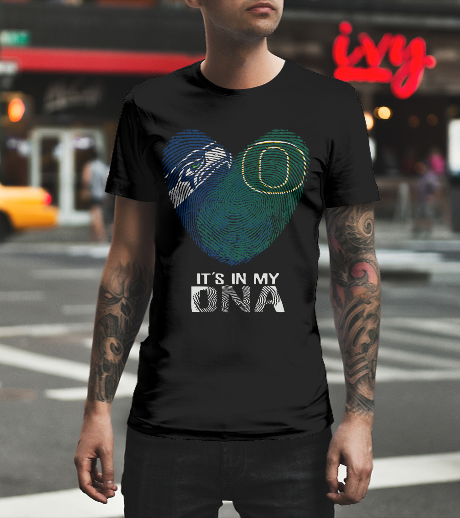 Seahawks Oregon It's In My DNA T-Shirt