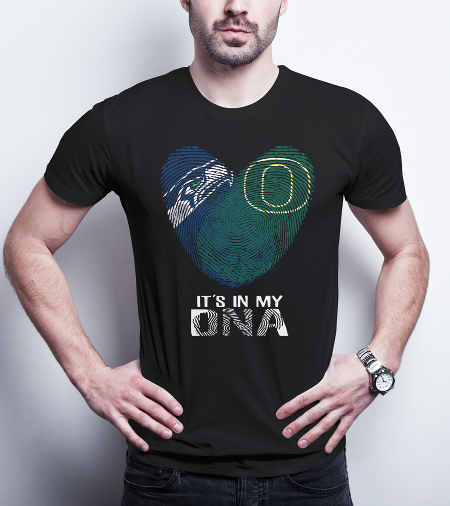 Seahawks Oregon It's In My DNA T-Shirt