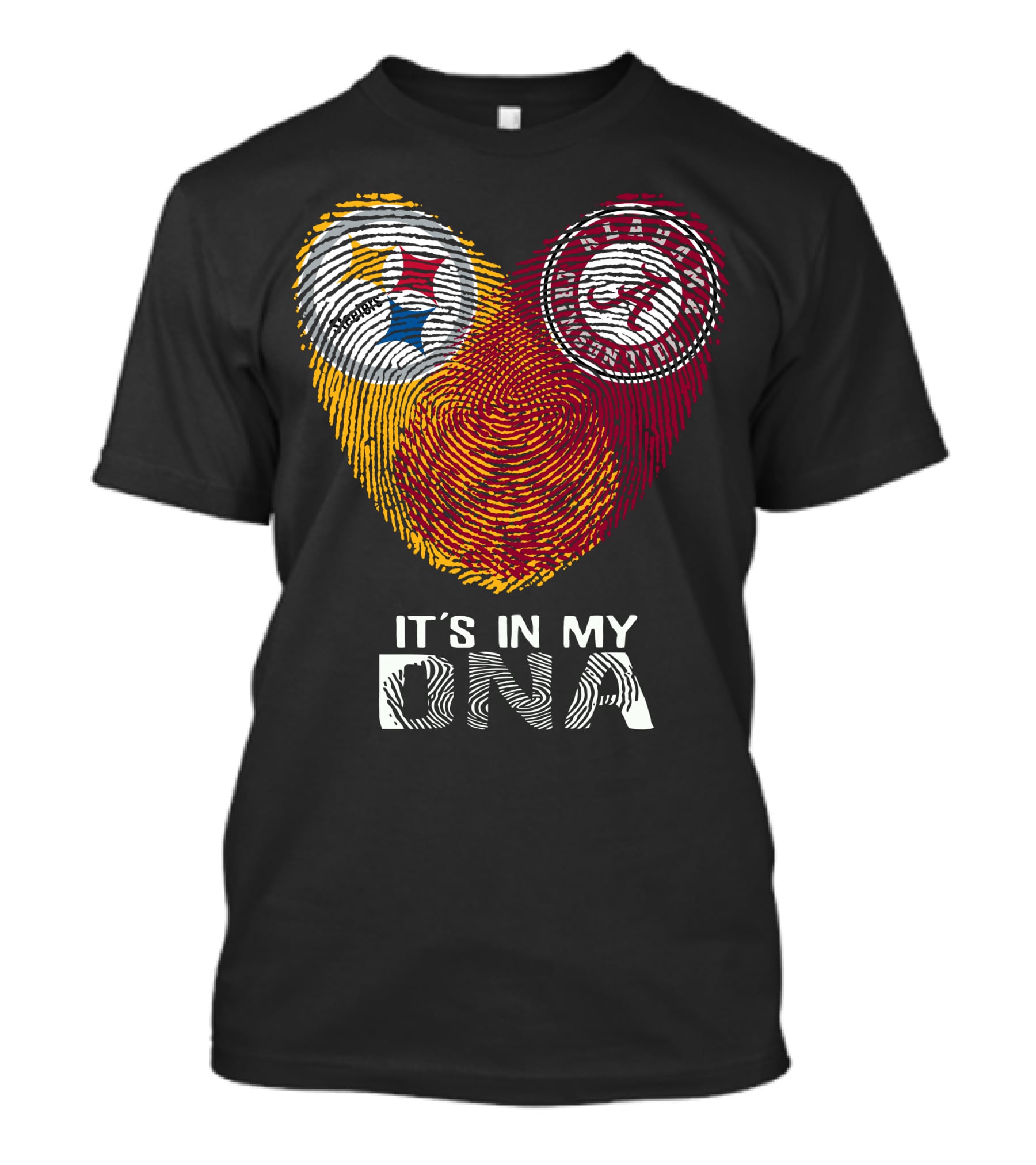 Steelers Alabama Crimson Tide It's In My DNA T-Shirt