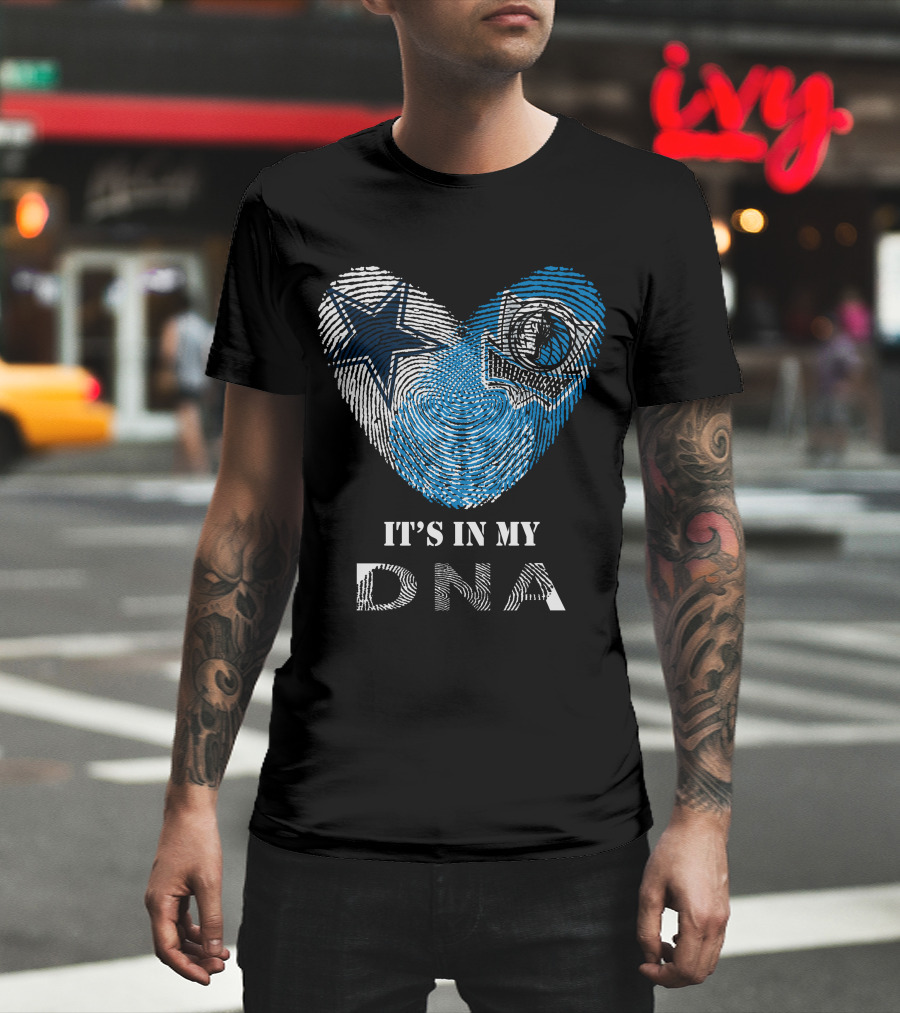 Cowboys Mavericks It's In My DNA T-Shirt