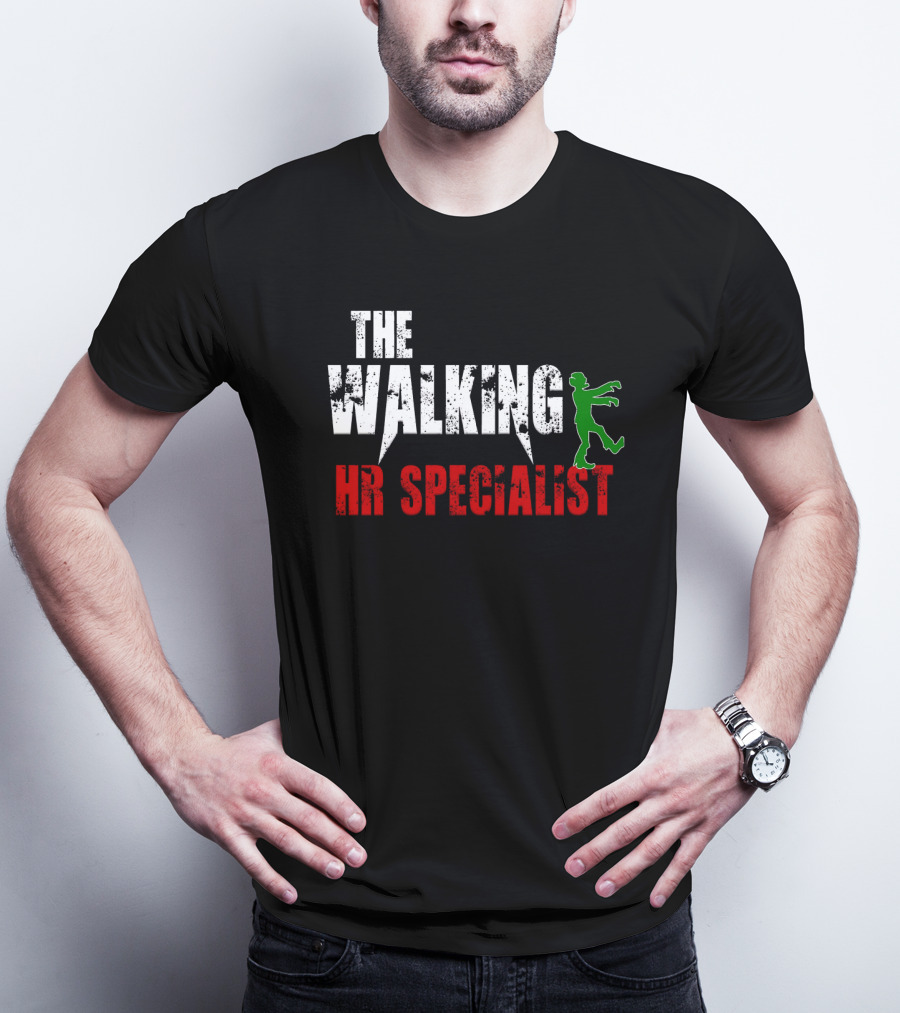 The Walking Hr Specialist Halloween Human Resources T-Shirt