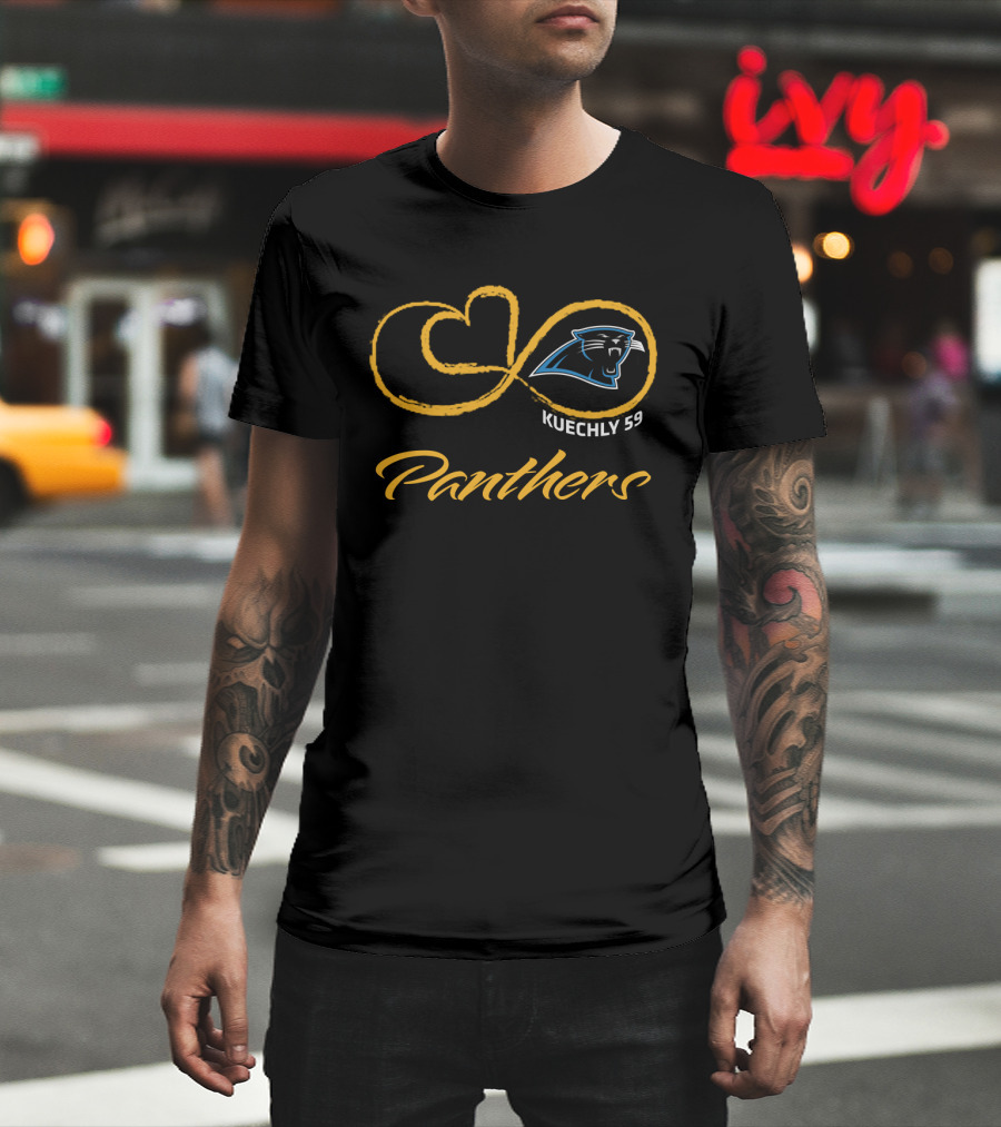 Panthers Kuechly 59 Carolina Infinity T-Shirt