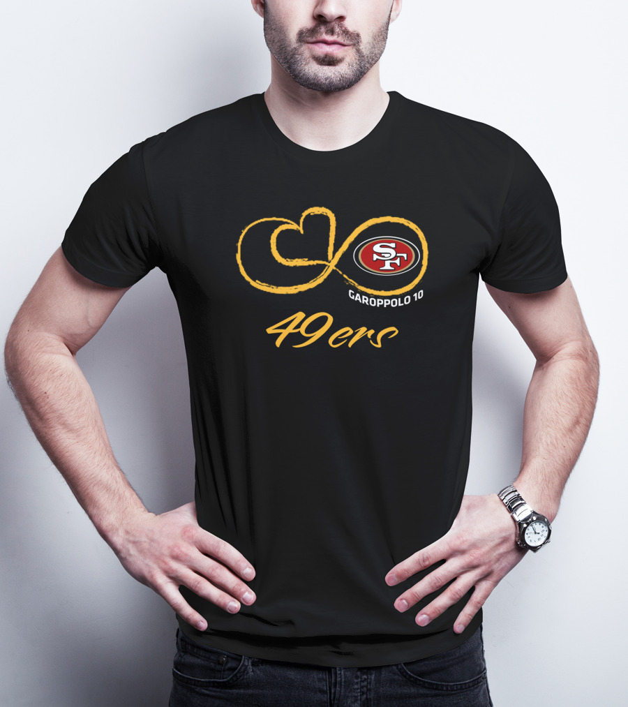 San Francisco 49ers Garoppolo 10 Infinity Logo T-Shirt
