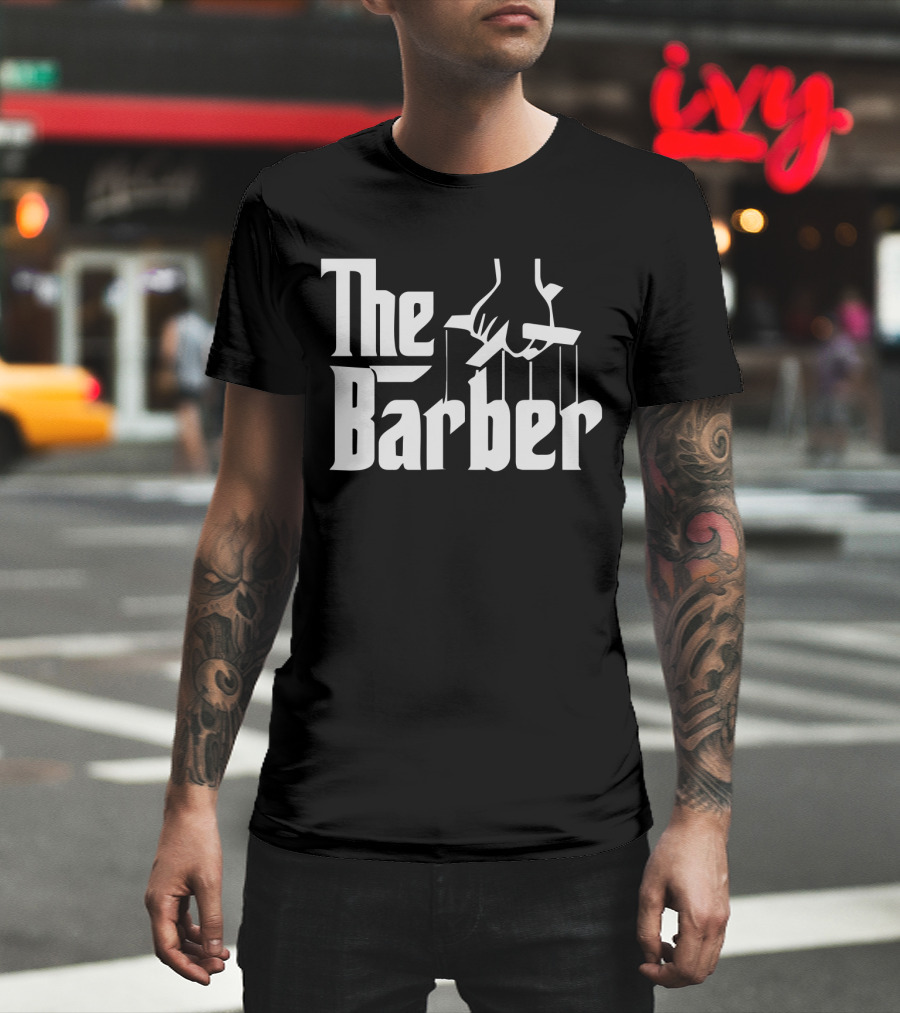 The Barber Godfather Puppet Hands T-Shirt