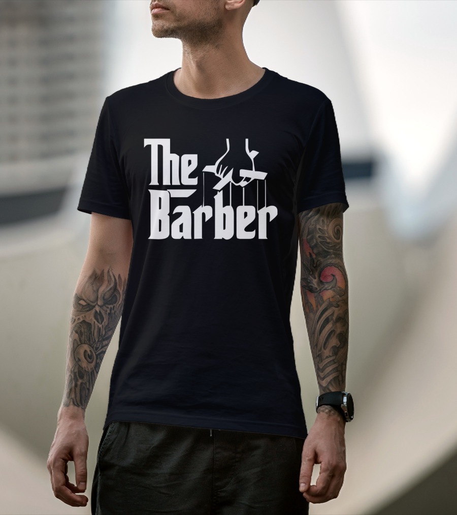 The Barber Godfather Puppet Hands T-Shirt