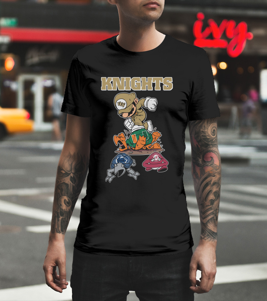 Ucf Knights Football Rivalries Featuring Defeated Mascots T-Shirt