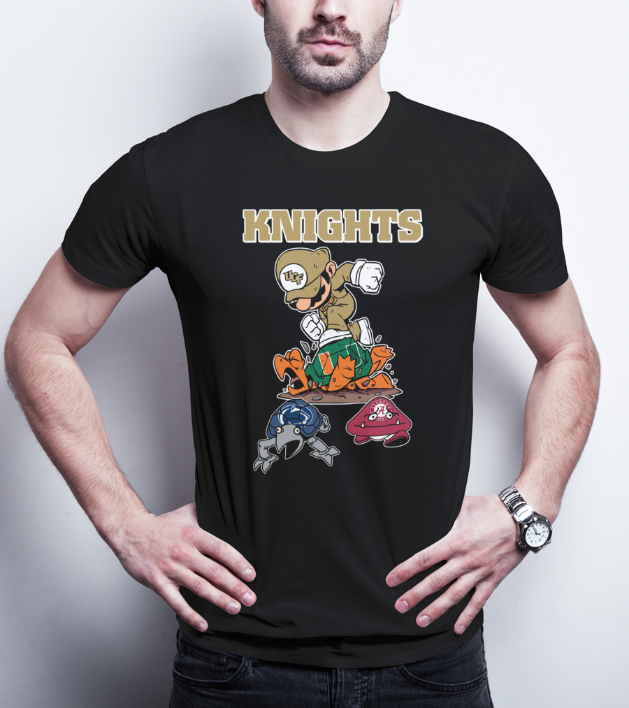 Ucf Knights Football Rivalries Featuring Defeated Mascots T-Shirt
