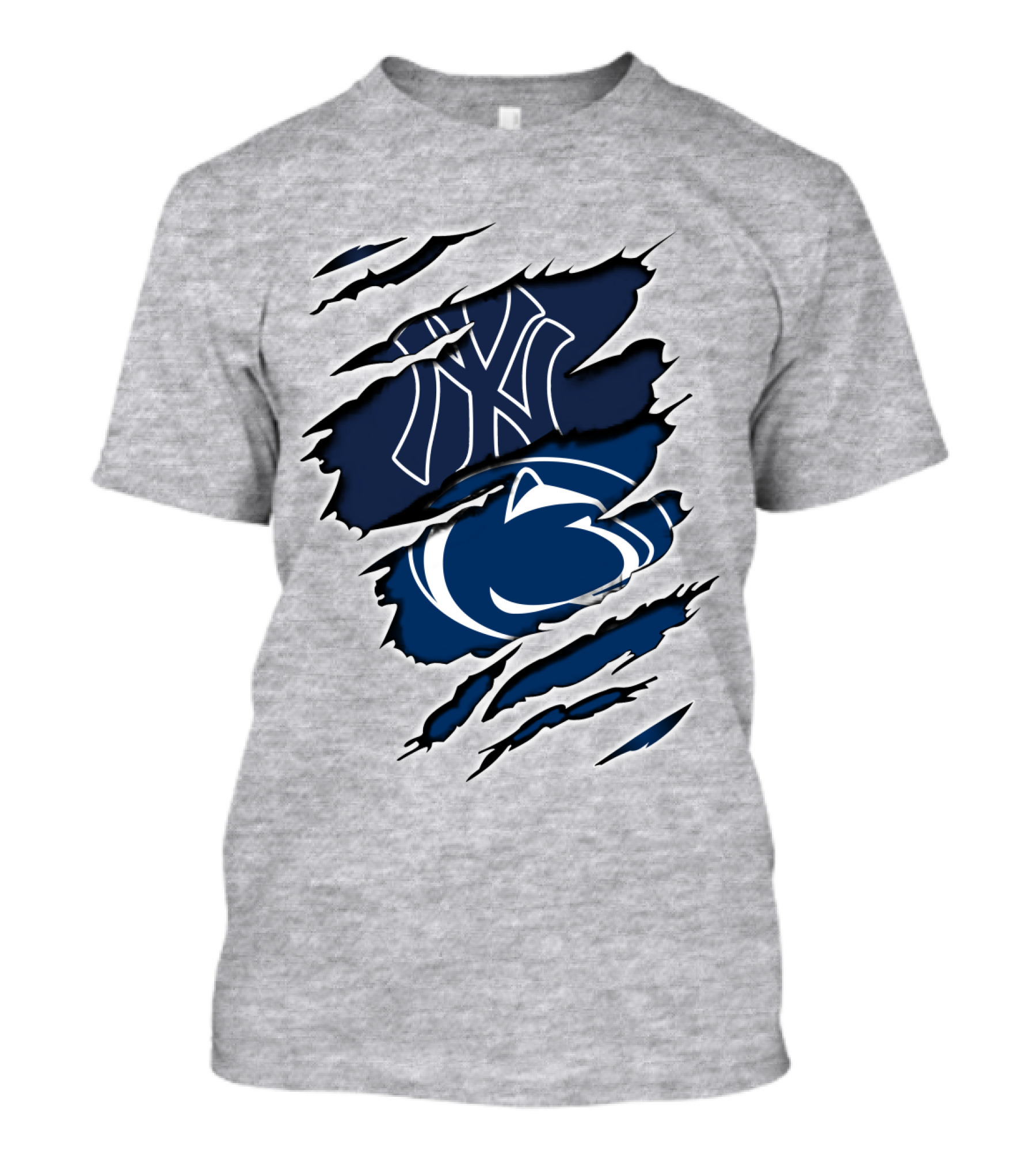 Yankees Penn State Logo Fusion T-Shirt
