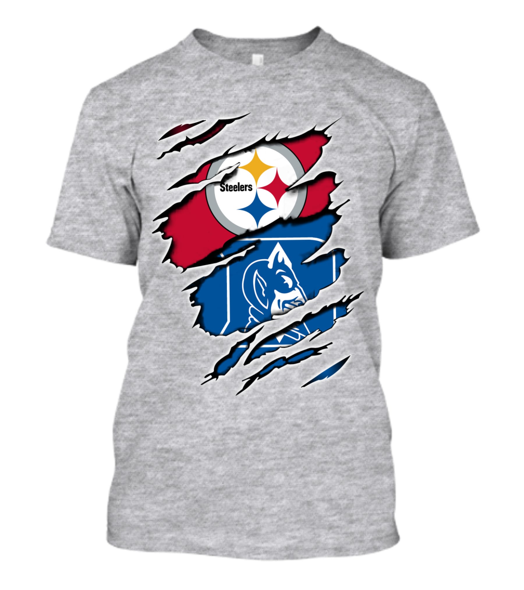 Steelers Duke Logo Fusion T-Shirt