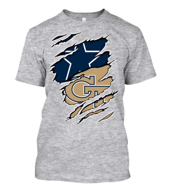 Cowboys GT Tech Dual Logo Blend T-Shirt