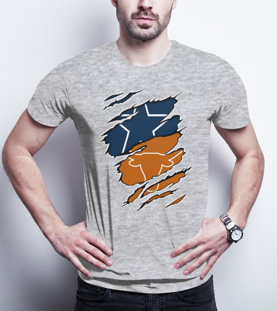 Dallas Cowboys Texas Longhorns Cowboys Longhorn Cowboys T-Shirt