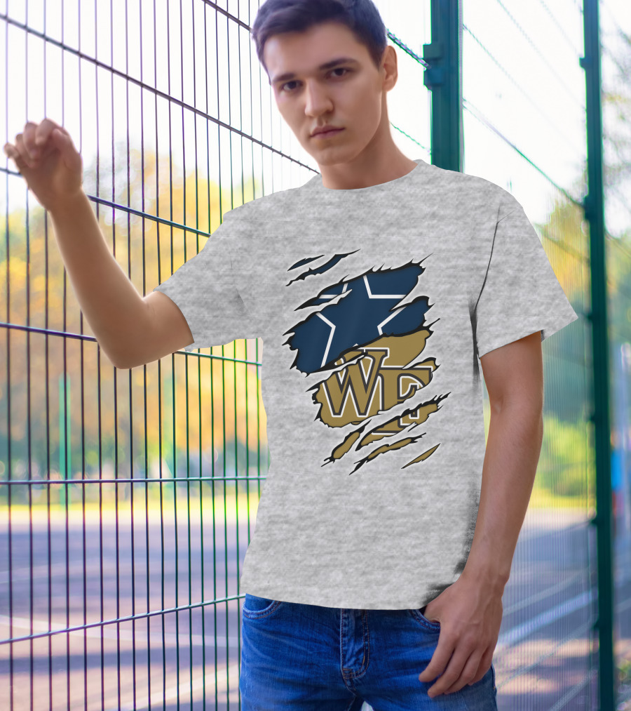 Cowboys Wake Forest WF Star T-Shirt