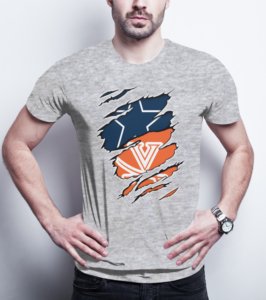 Cowboys Virginia Cavaliers Fusion T-Shirt