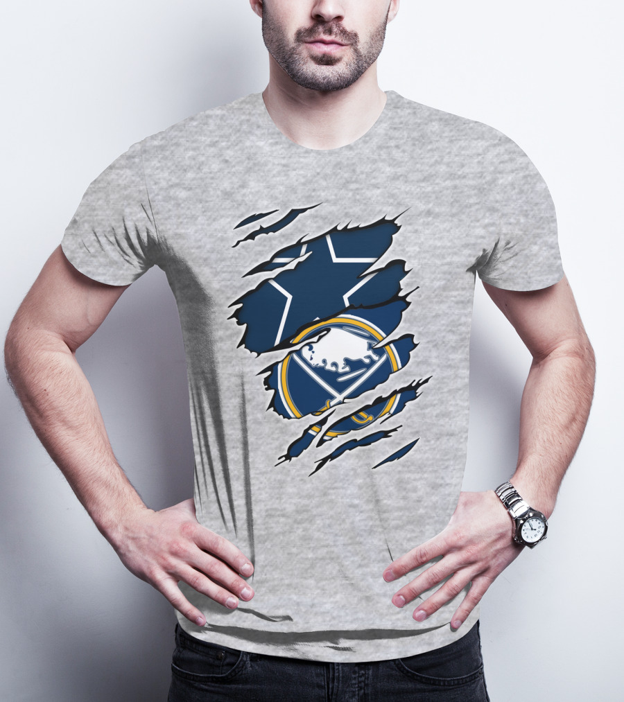 Cowboys Sabres Star Claw T-Shirt