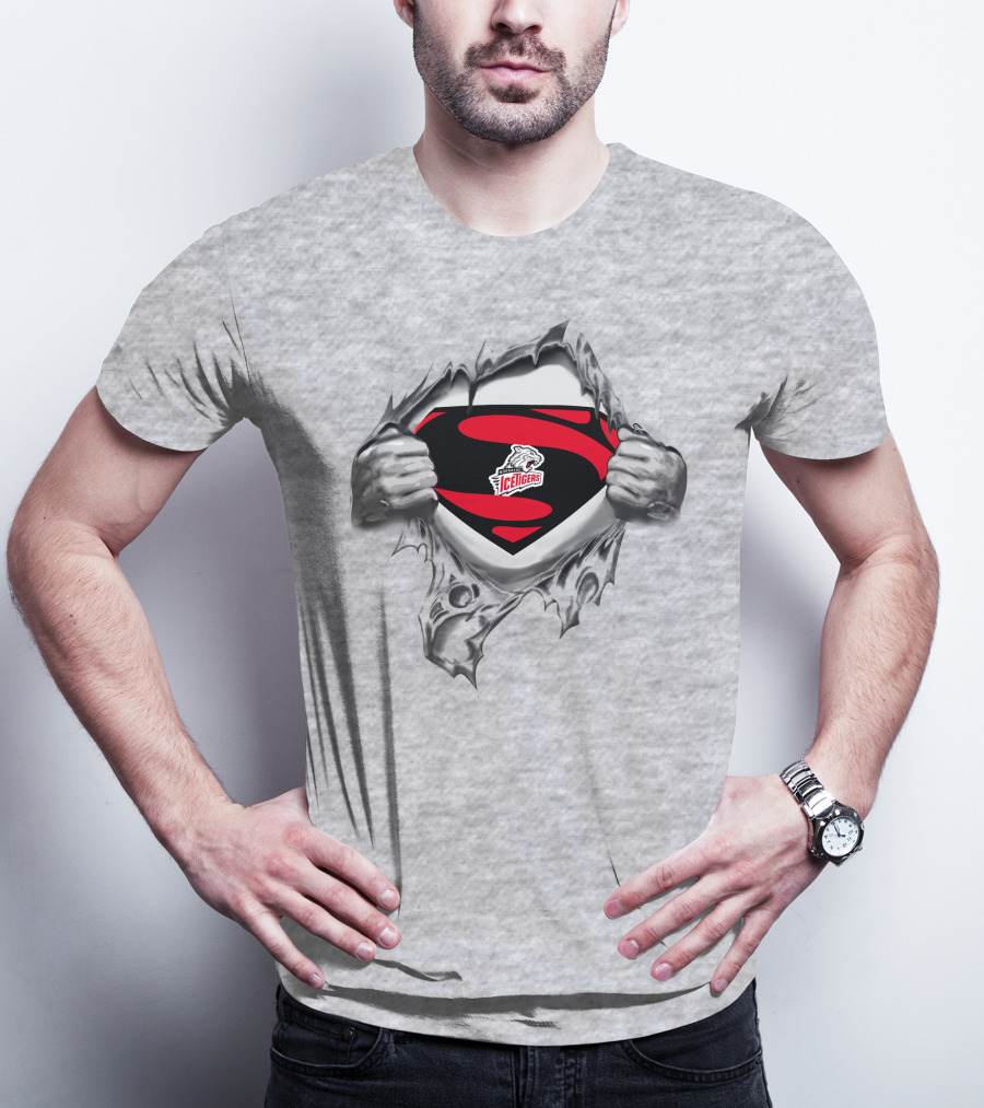 Nürnberg Ice Tigers Superman Logo Emblem Revealed T-Shirt